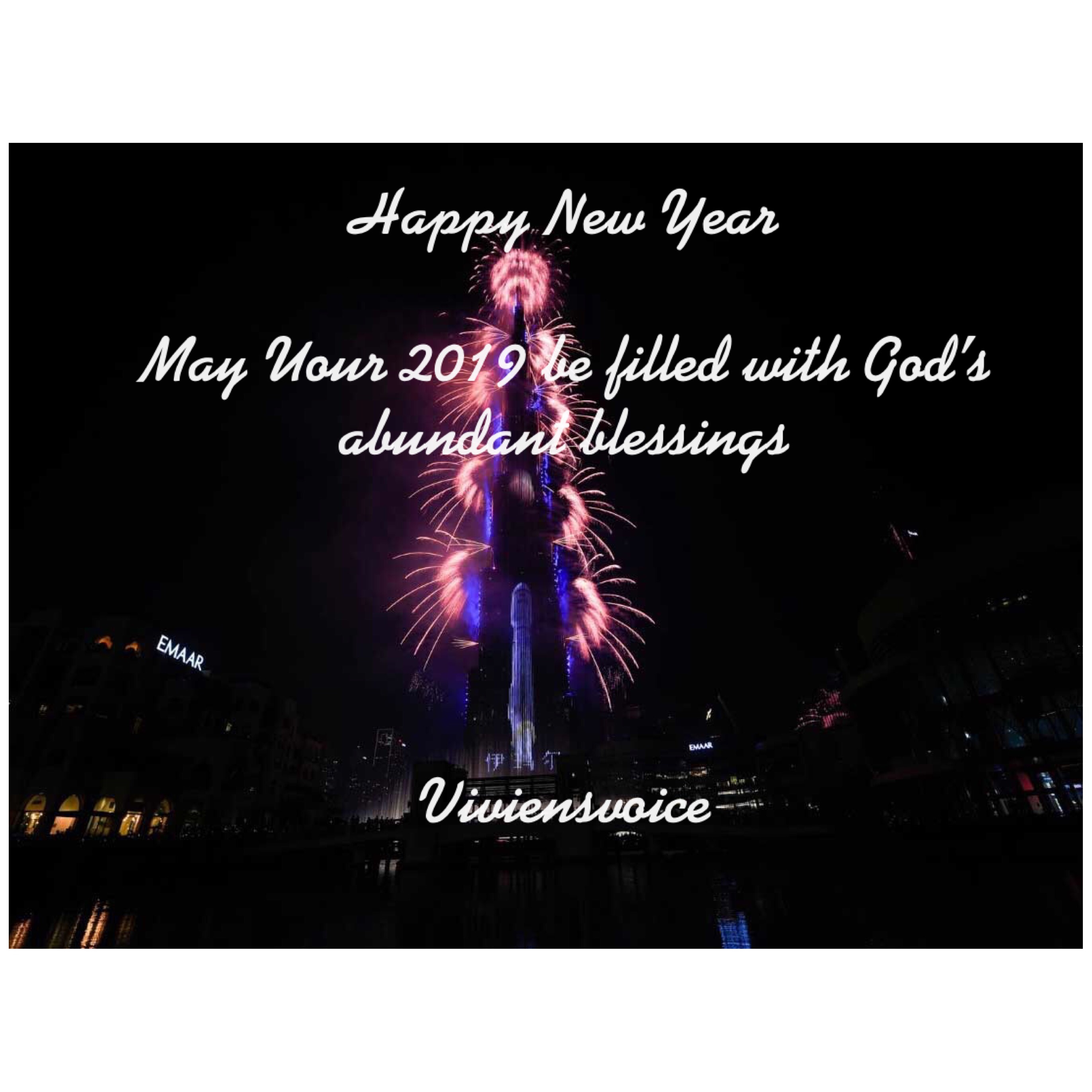 Happy 2019 to You * Viviensvoice