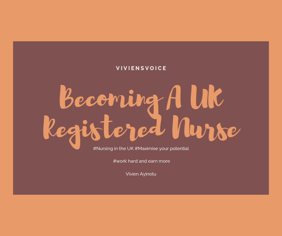 How To Become A UK Registered Nurse: Simplified * Viviensvoice